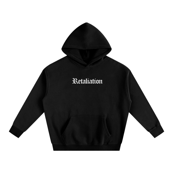 Primitive Hoodie | Black & White – retaliation project